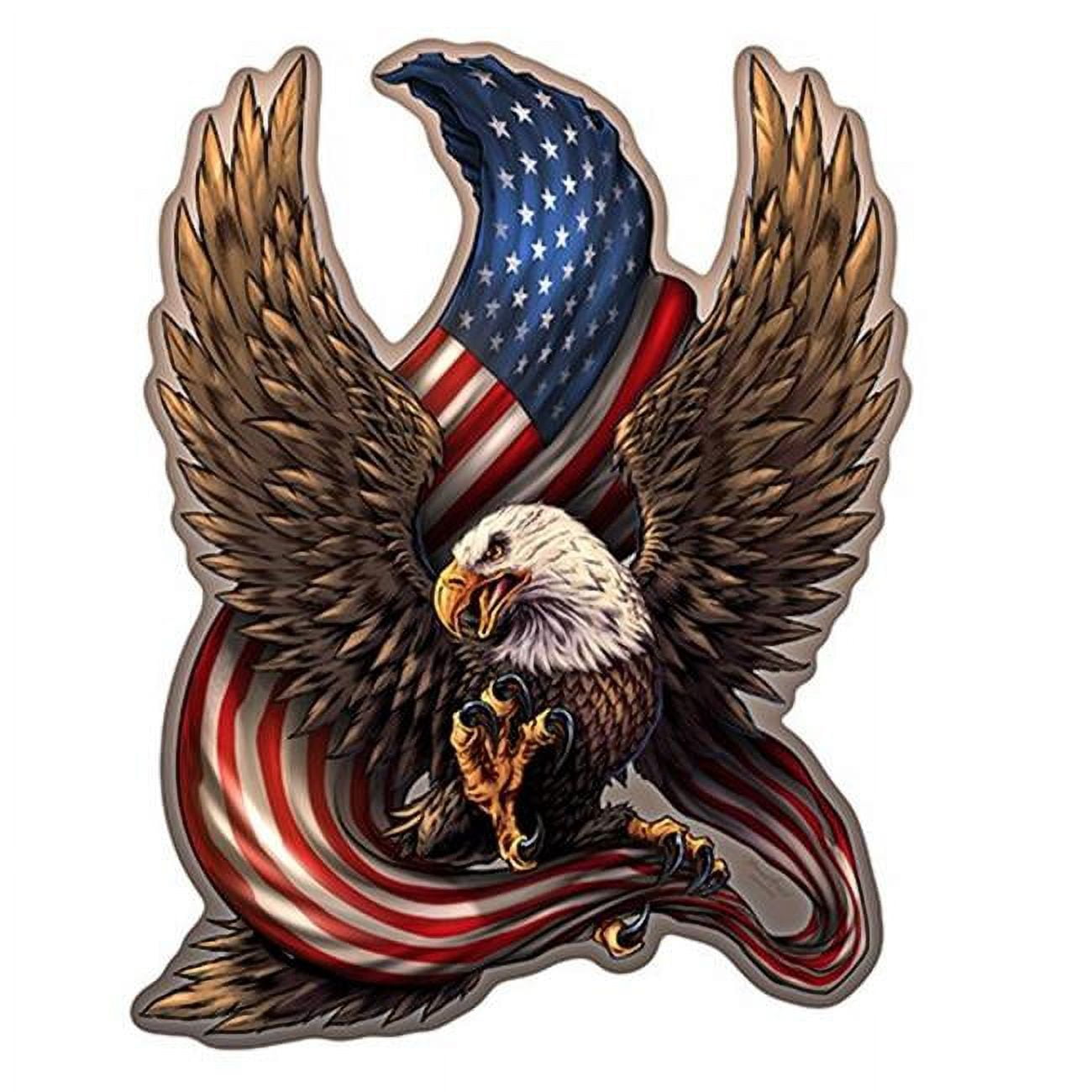 SignMission 5 in. Patriotic Eagle of Vinyl Decal Stickers Sign, Pack of ...