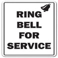 SignMission 5 in. Ring Bell for Service Decal - Office Building ...
