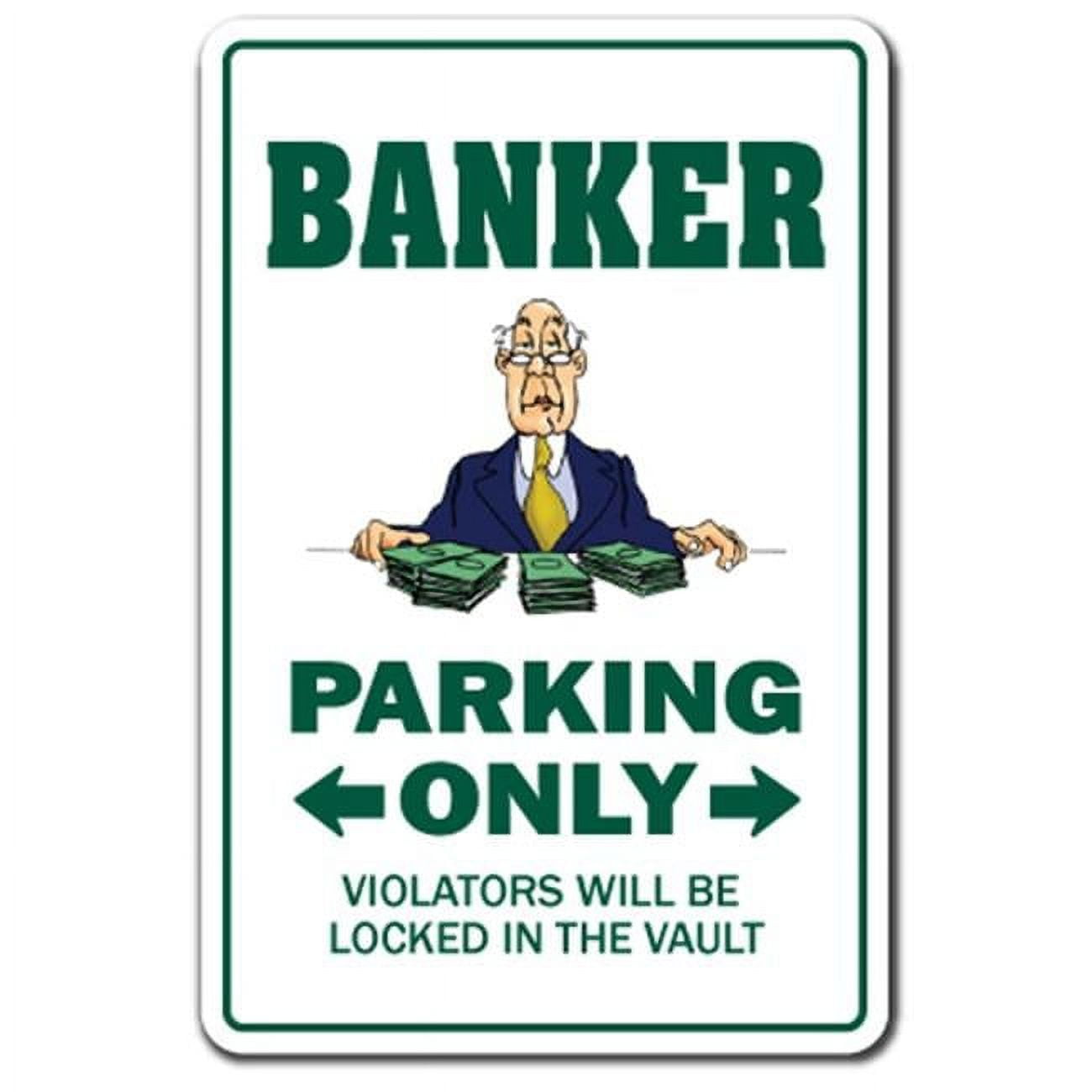 SignMission 5 x 7 in. Banker Decal Parking Decals - Money Loan Officer ...