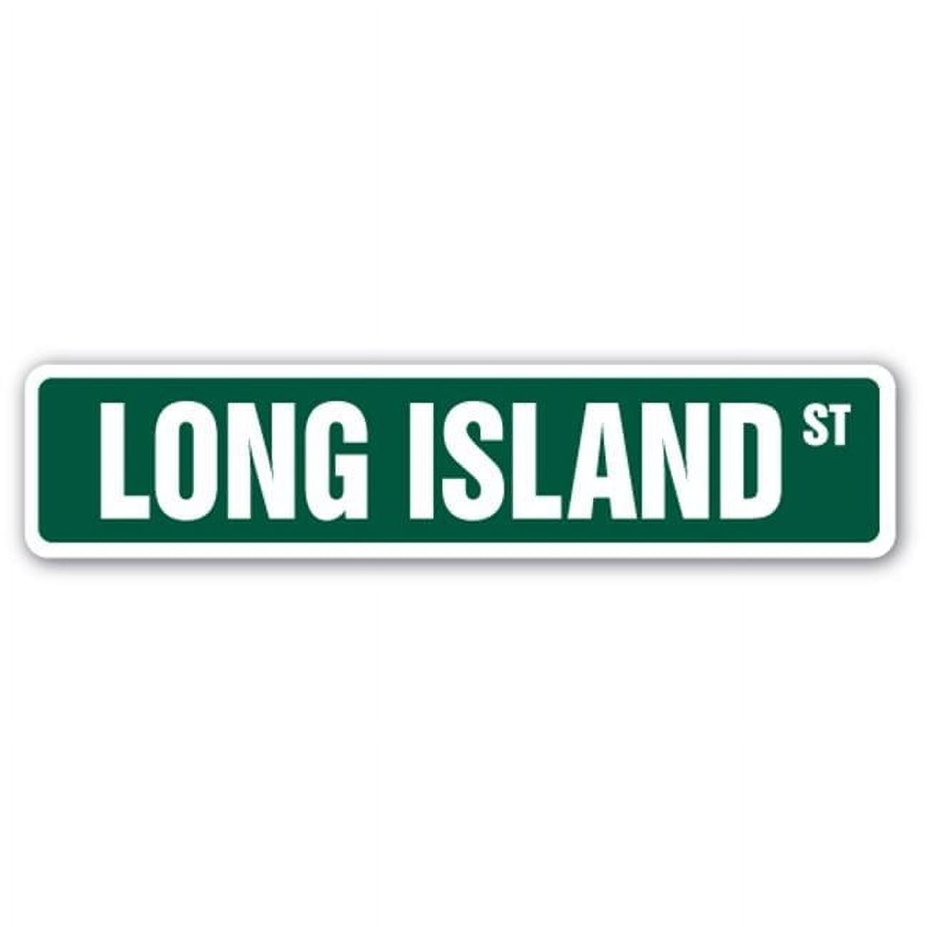 LONG ISLAND Street Sign LI LIC NY New York | Indoor/Outdoor | 24" Wide ...