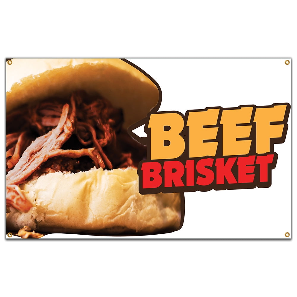 SignMission B-60 Beef Brisket19 60 in. Beef Brisket Banner with ...
