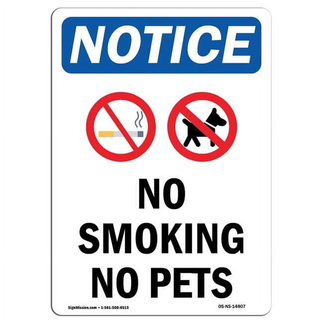 OSHA Notice Sign - No Glassware Allowed | Aluminum Sign | Protect Your ...