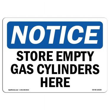SignMission OSHA Warning Sign - Horn or Light Indicates a Refrigerant ...