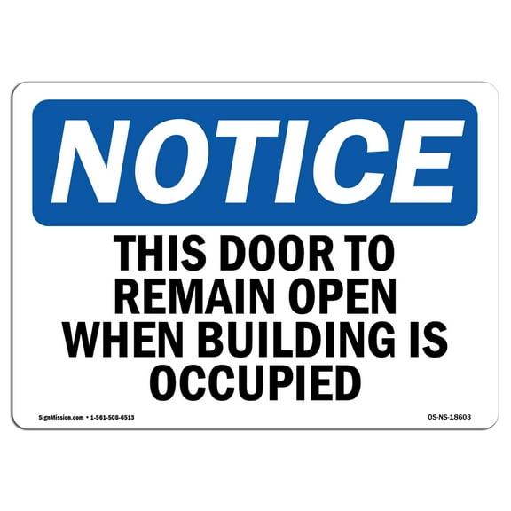 Occupied Sign
