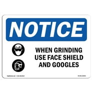 OSHA Notice Sign - PPE Must Be Worn On This Site | Aluminum Sign ...