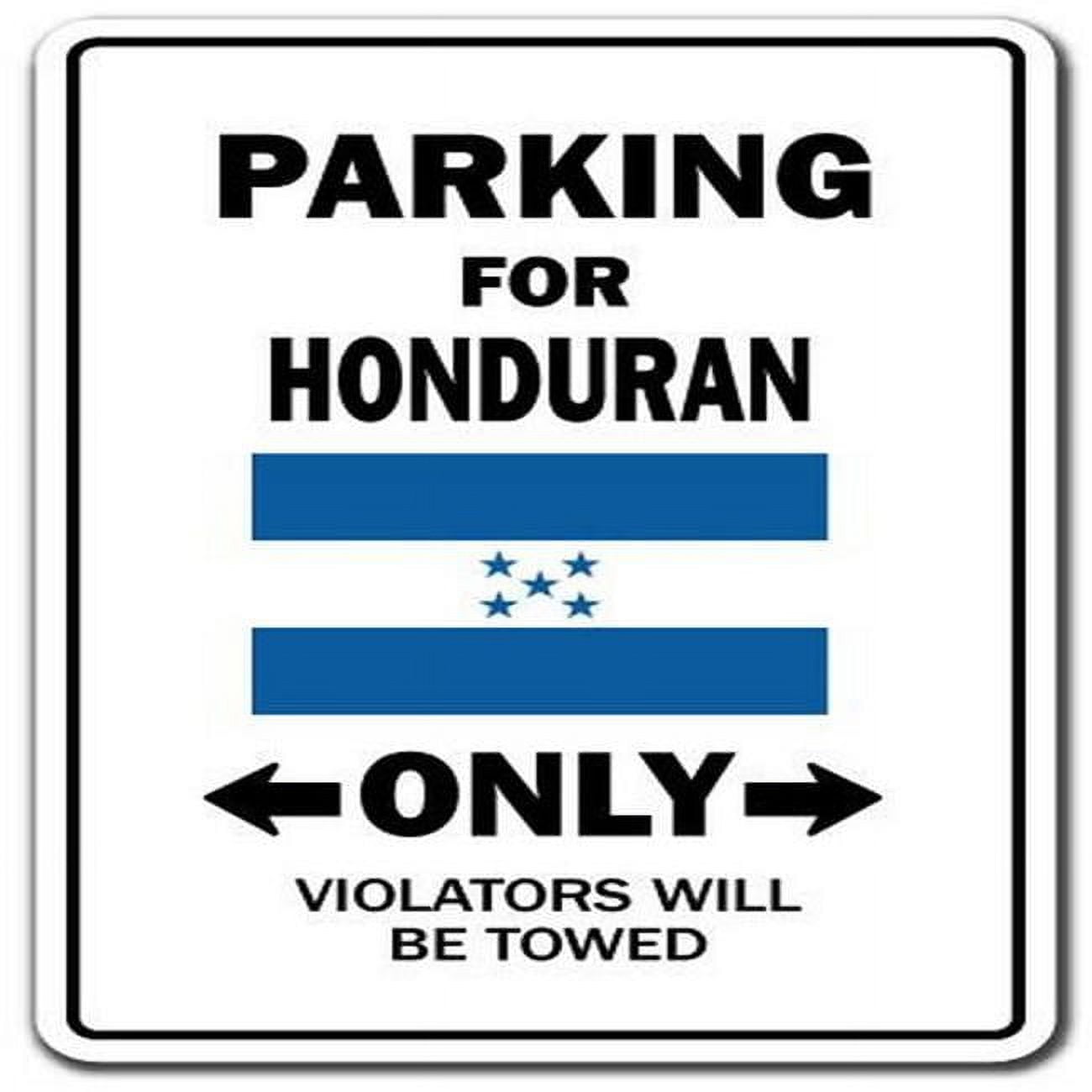 SignMission 8 x 12 in. Honduras Flag National Pride Love Decal ...