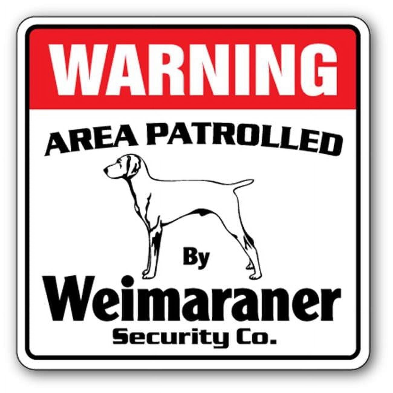 WEIMARANER Sign dog pet parking signs vet boarding | Indoor/Outdoor ...