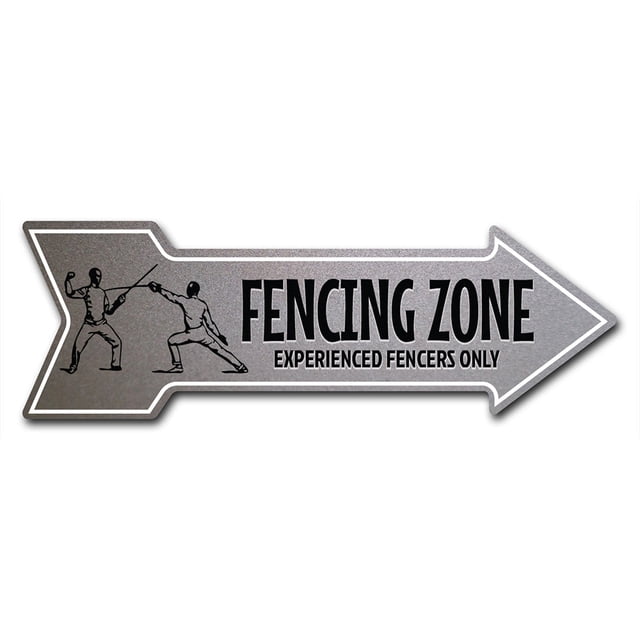 SignMission 8 x 24 in. Indoor & Outdoor Decor Direction Sticker Vinyl ...