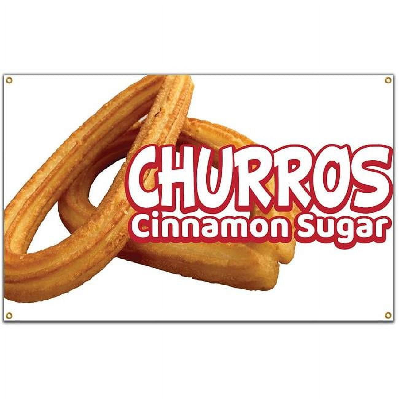 SignMission 96 in. Concession Stand Food Truck Single Sided Banner ...