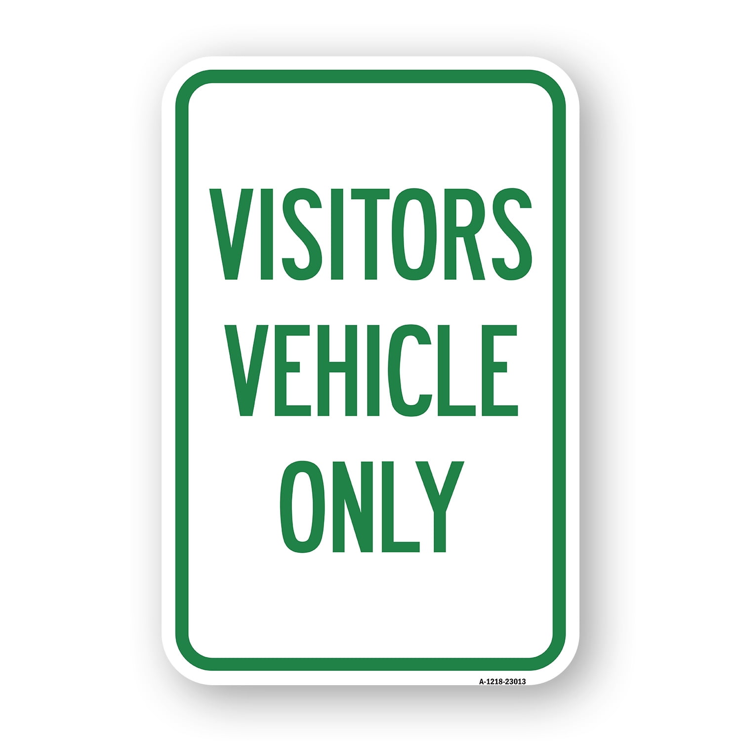 SignMission A-1218-23013 12 x 18 in. Aluminum Sign - Reserved Parking ...