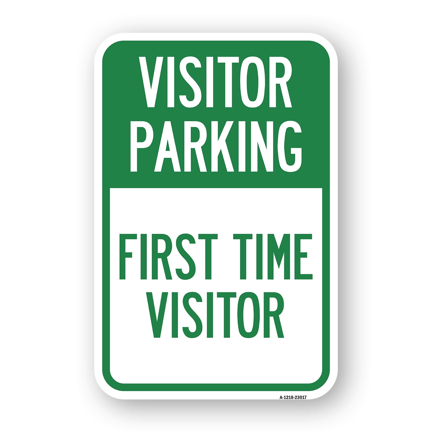 SignMission A-1218-23017 12 x 18 in. Aluminum Sign - Reserved Parking ...