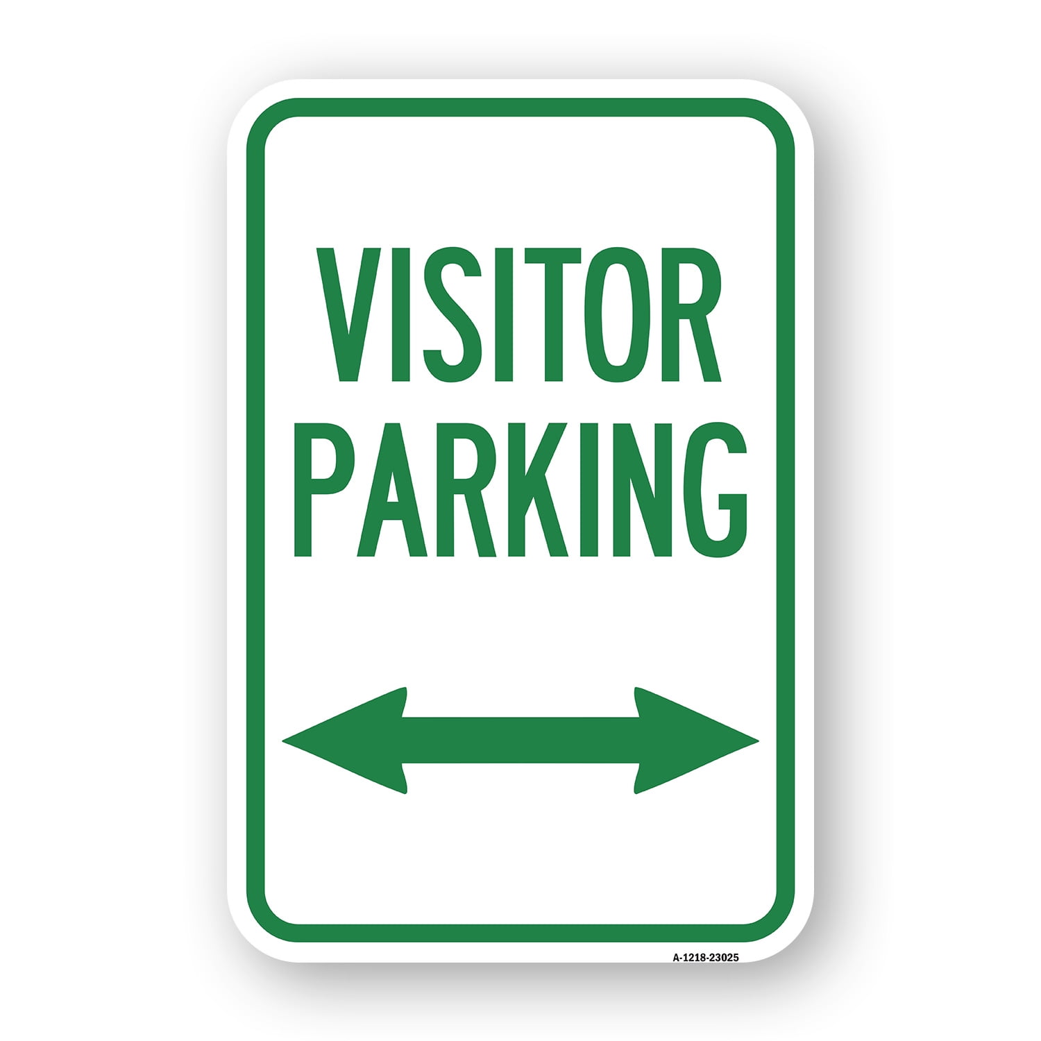 SignMission A-1218-23025 12 x 18 in. Aluminum Sign - Reserved Parking ...