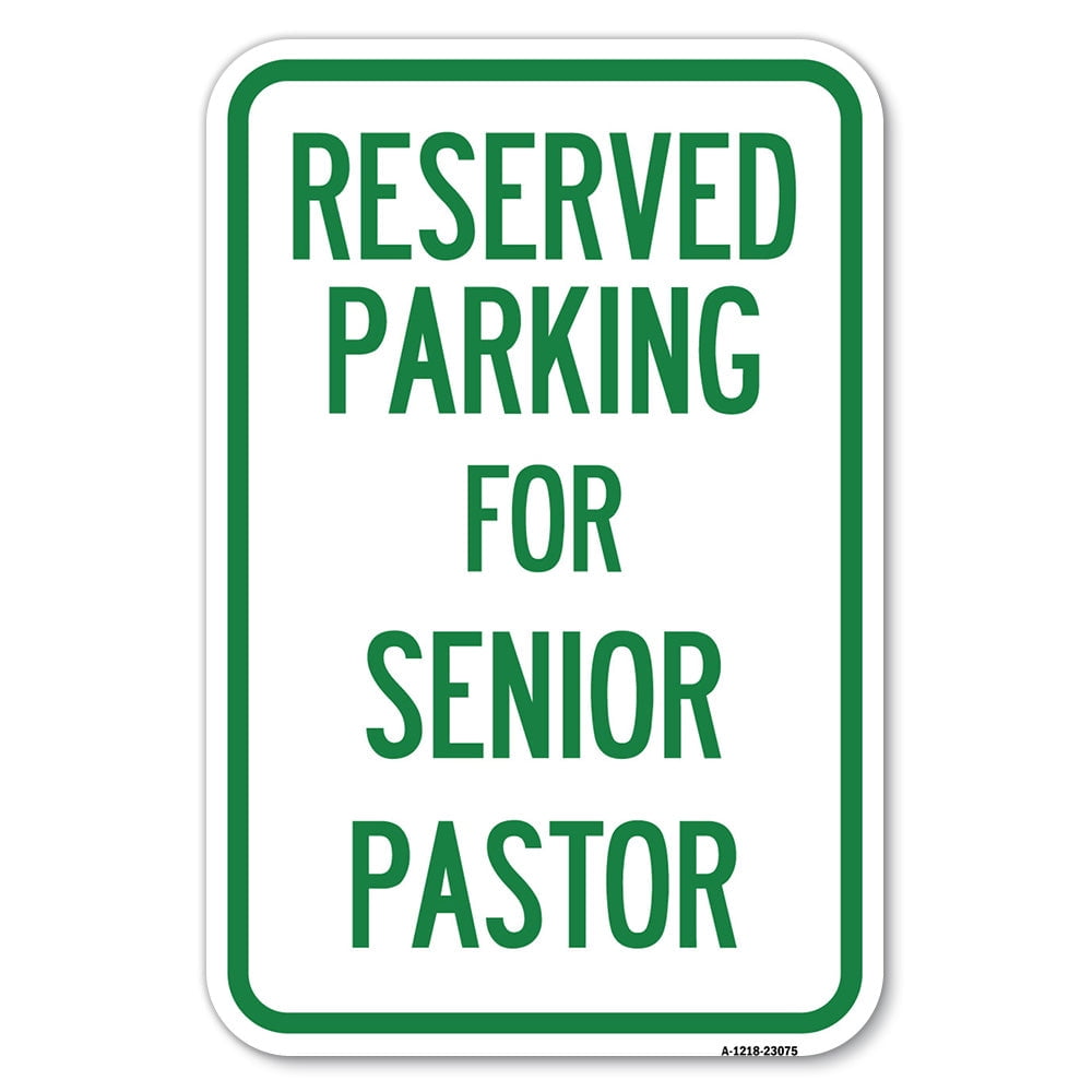 SignMission A-1218-23075 12 x 18 in. Aluminum Sign - Reserved Parking ...
