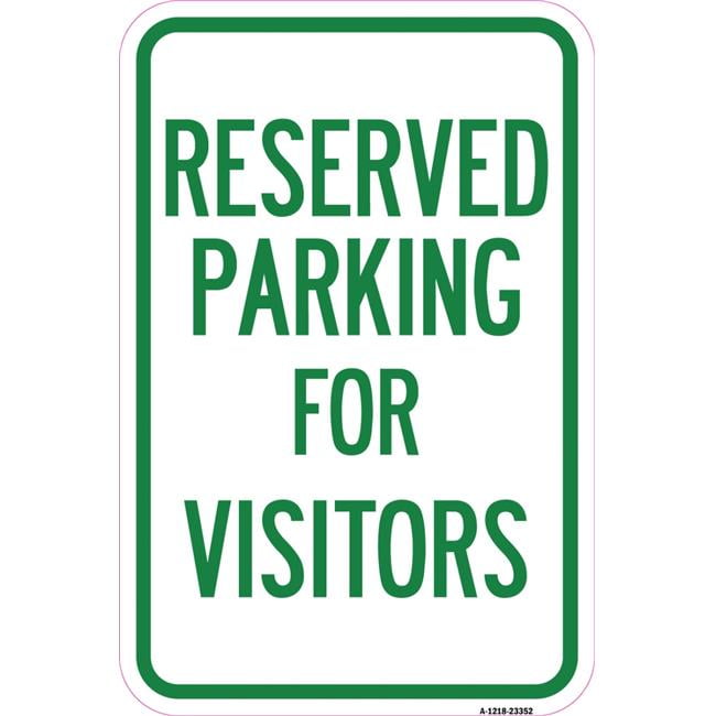 SignMission A-1218-23352 12 x 18 in. Aluminum Sign - Parking Space ...