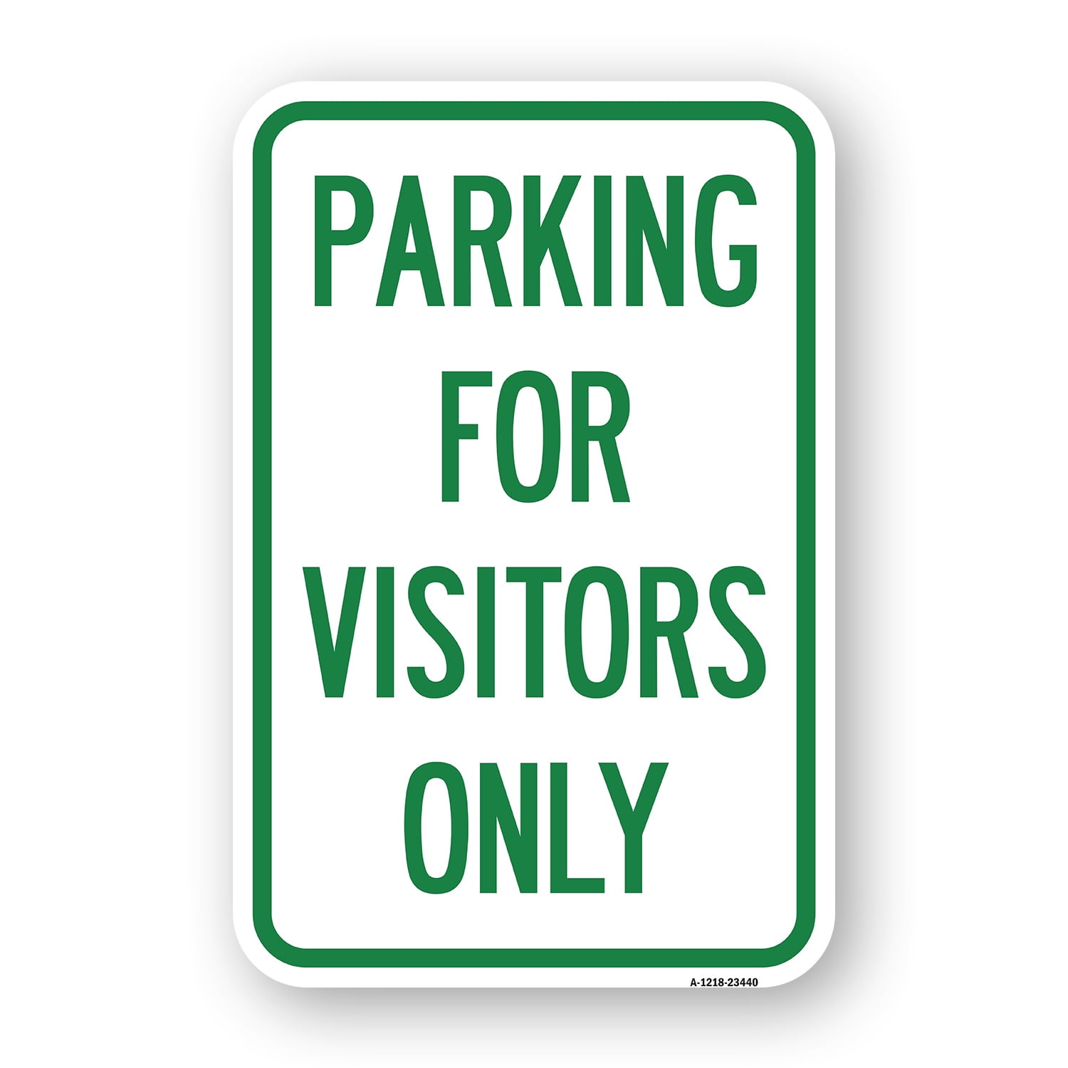 SignMission A-1218-23440 12 x 18 in. Aluminum Sign - Parking for ...