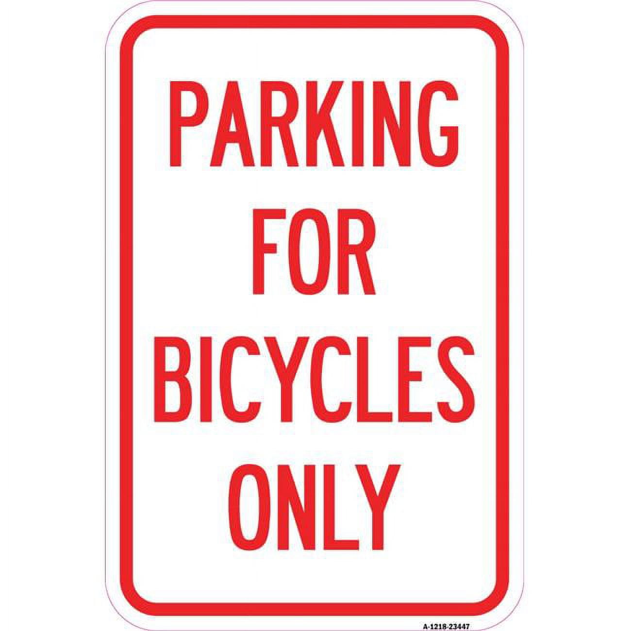 SignMission A-1218-23447 12 x 18 in. Aluminum Sign - Parking for ...