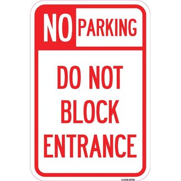 SignMission 12 x 18 in. Tall Company Policies Aluminum Sign with ...