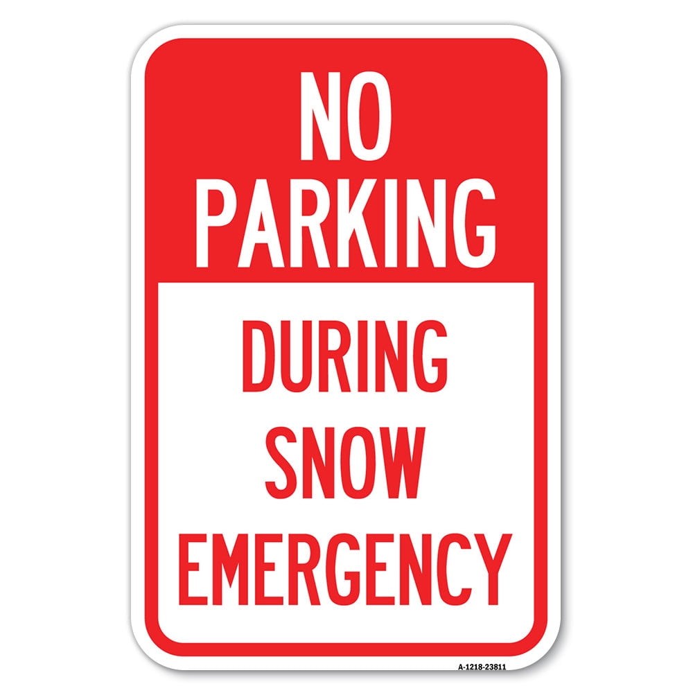 SignMission A-1218-23811 12 x 18 in. Aluminum Sign - No Parking ...