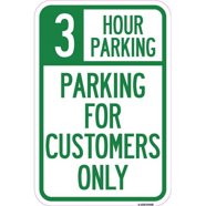 SignMission 12 x 18 in. Aluminum Sign - Reserved Parking Sign Visitor ...