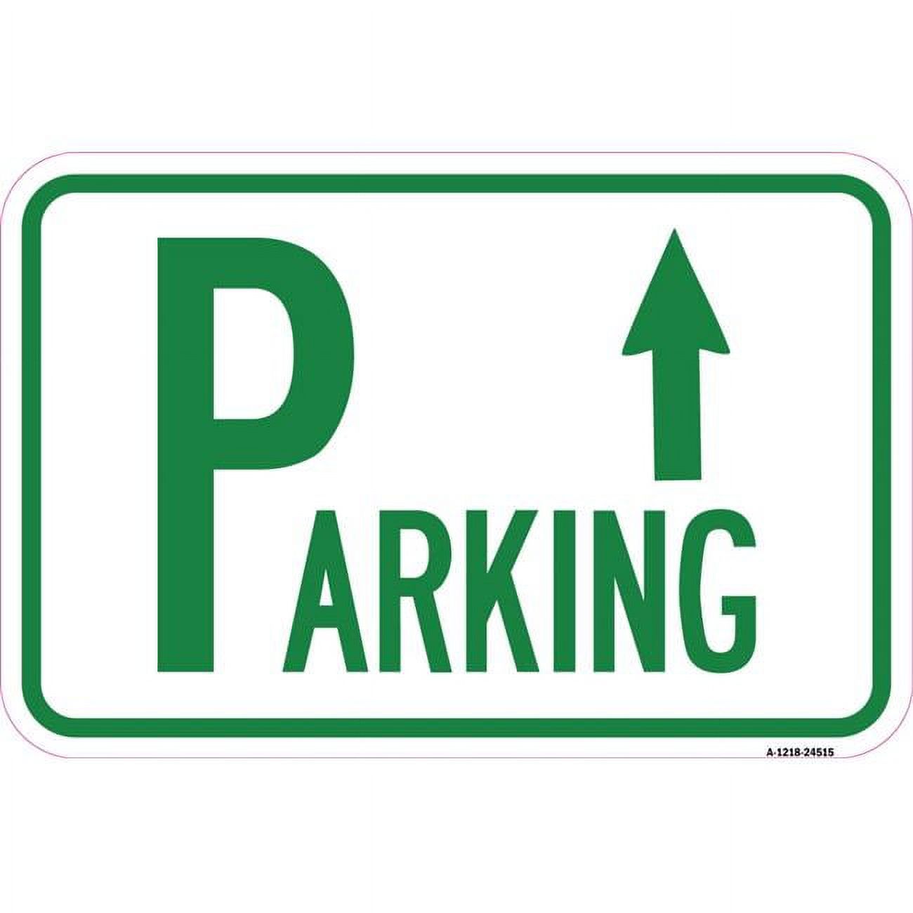 Parking Up Straight Forward Arrow Sign - Walmart.com
