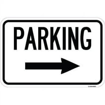 Parking Right Arrow Sign - Walmart.com