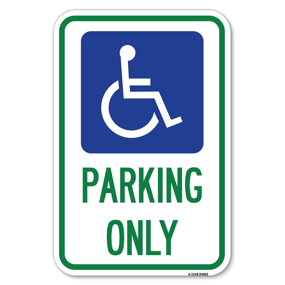 SignMission A-1218-24662 12 x 18 in. Aluminum Sign - ADA Compliant ...