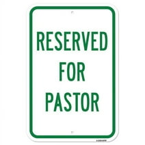 SignMission 12 x 18 in. Aluminum Sign - Reserved Do Not Think About ...