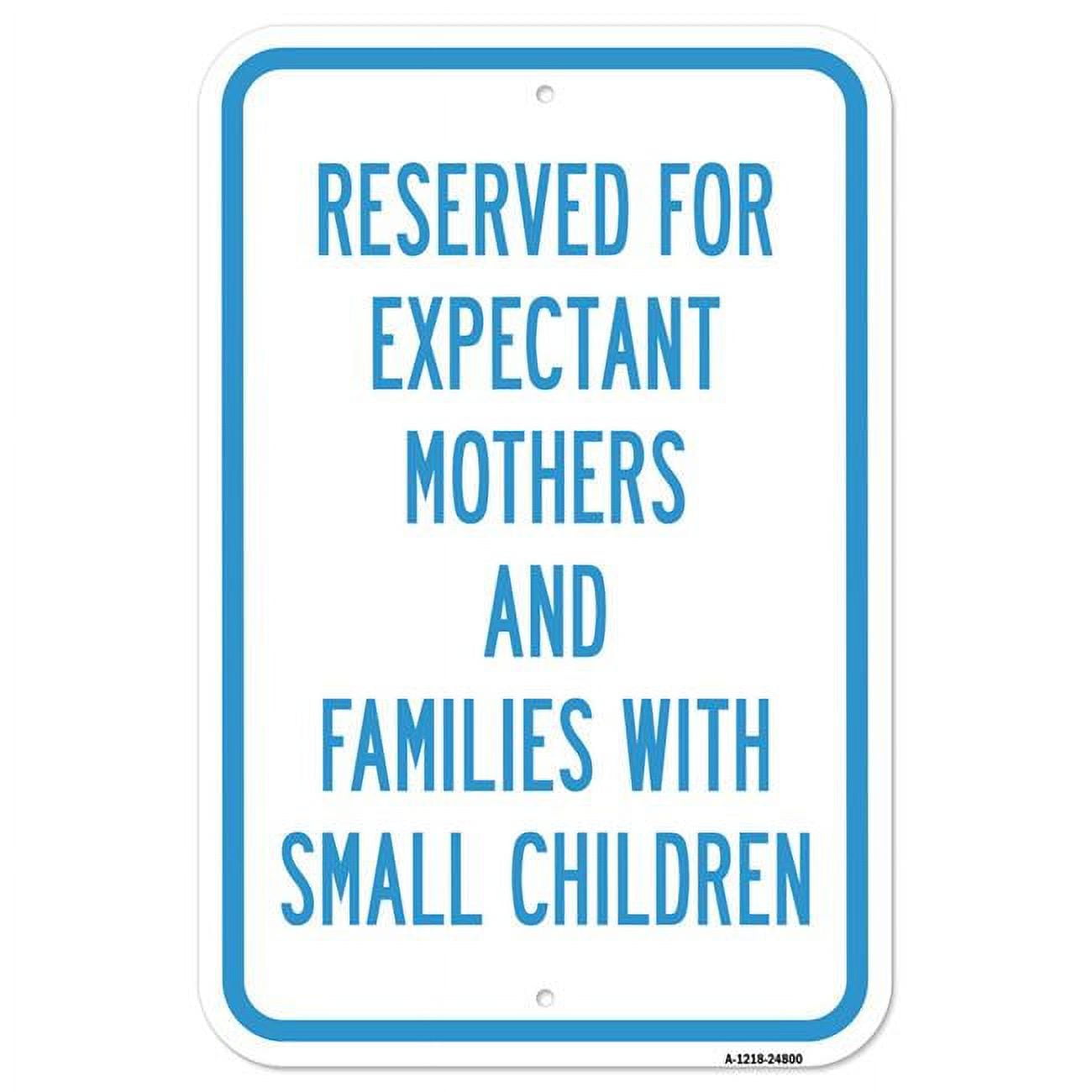 SignMission A-1218-24800 12 x 18 in. Aluminum Sign - Reserved for ...