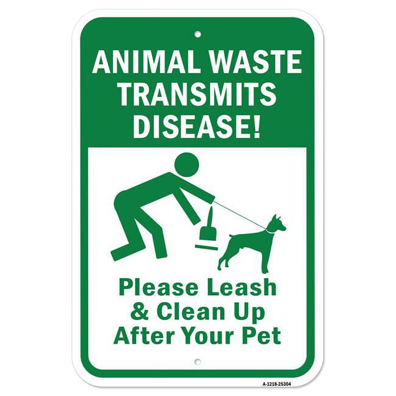 Poopy Pouch Pet Waste Station Replacement Sign - Walmart.com