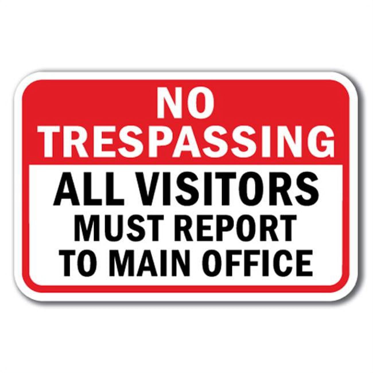 SignMission A-1218 No Tres - No Tres All V 12 x 18 in. No Trespassing ...