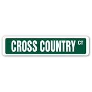 Cross Country Sign