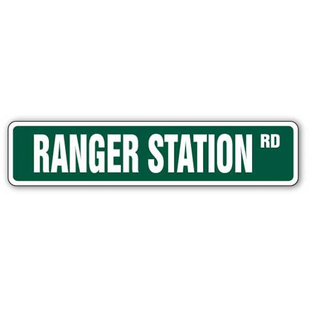 SignMission A-18-SS-Ranger Station Ranger Station Aluminum Street Sign ...