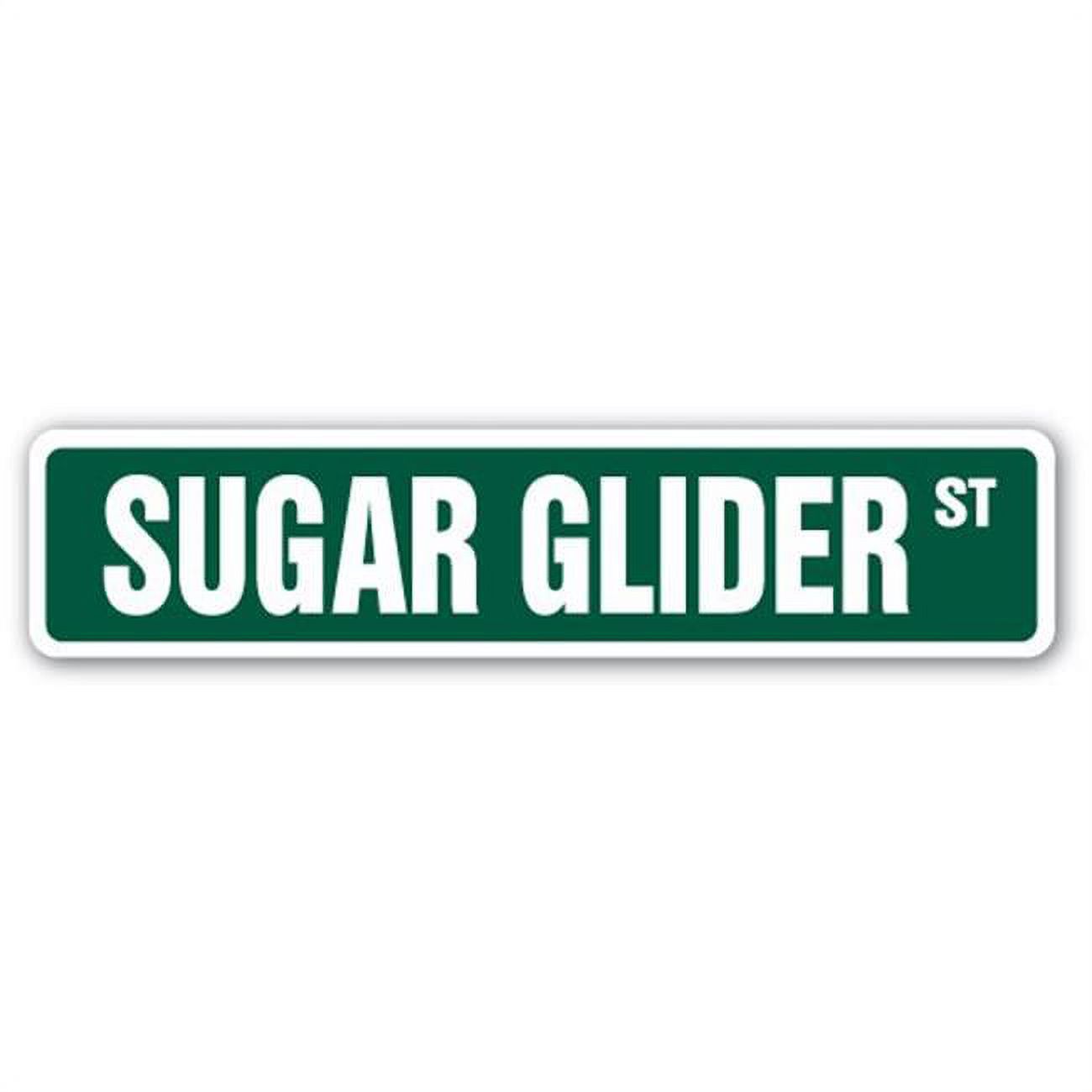 SignMission A-18-SS-SUGAR GLIDER Sugar Glider Aluminum Street Sign for ...