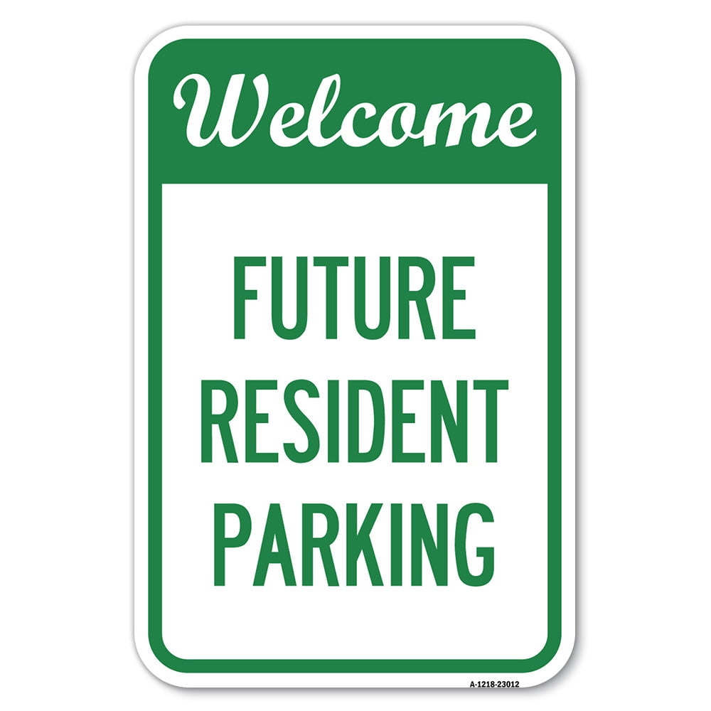 SignMission A-1824-23012 18 x 24 in. Aluminum Sign - Reserved Parking ...
