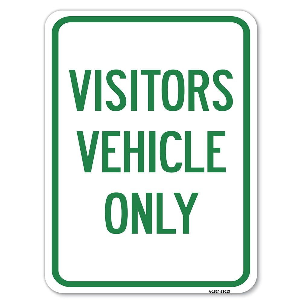 SignMission A-1824-23013 18 x 24 in. Aluminum Sign - Reserved Parking ...