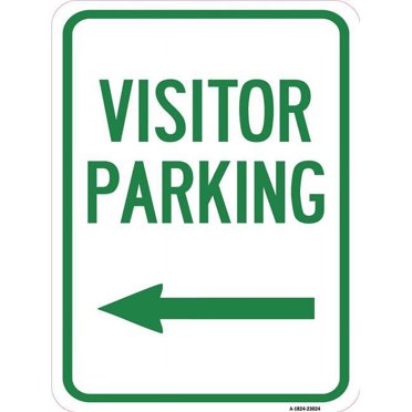 SignMission 12 x 18 in. Aluminum Sign - Reserved Parking Sign Customer ...