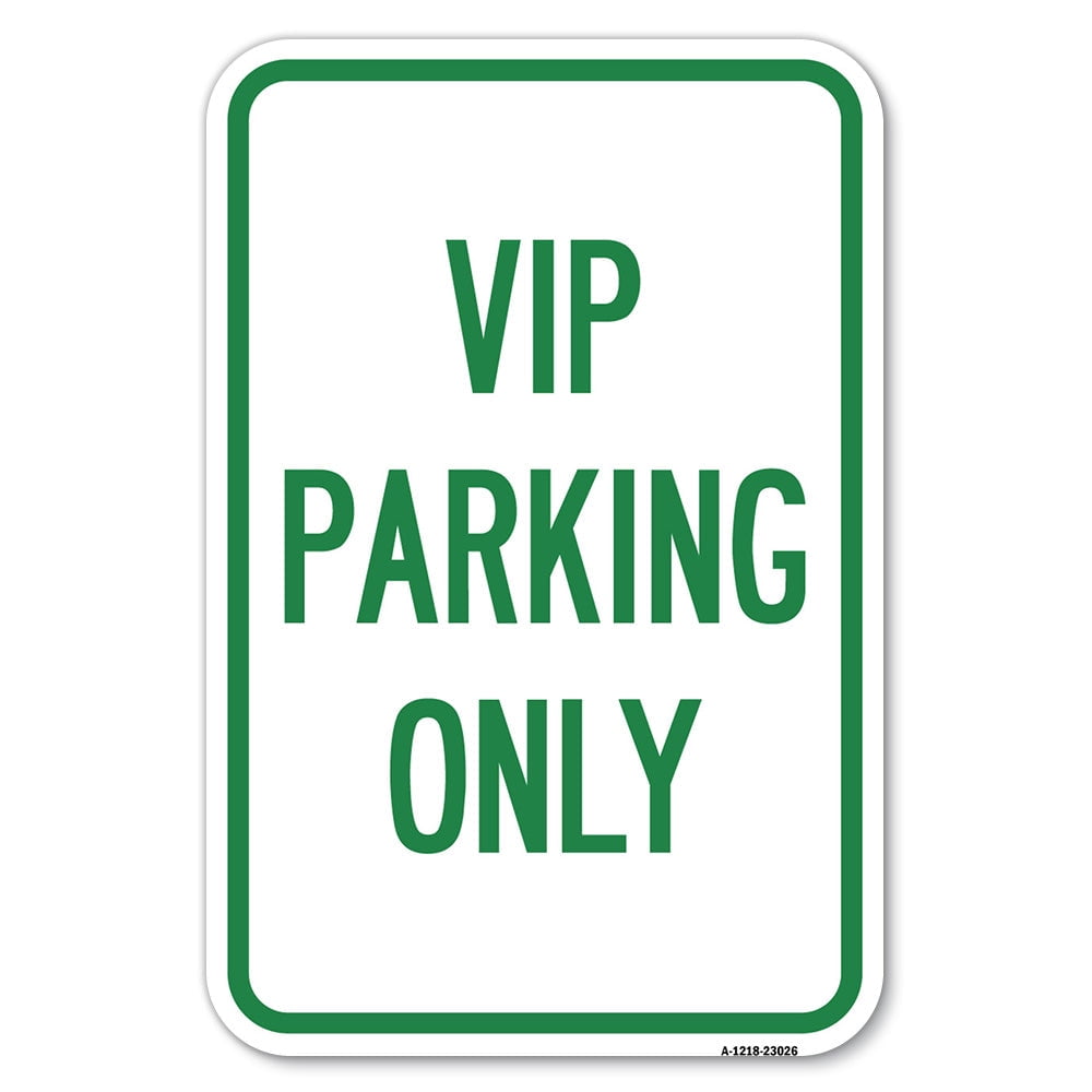 SignMission A-1824-23026 18 x 24 in. Aluminum Sign - Reserved Parking ...