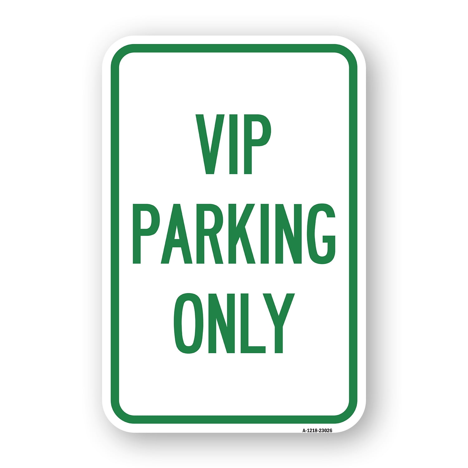 SignMission A-1824-23026 18 x 24 in. Aluminum Sign - Reserved Parking ...