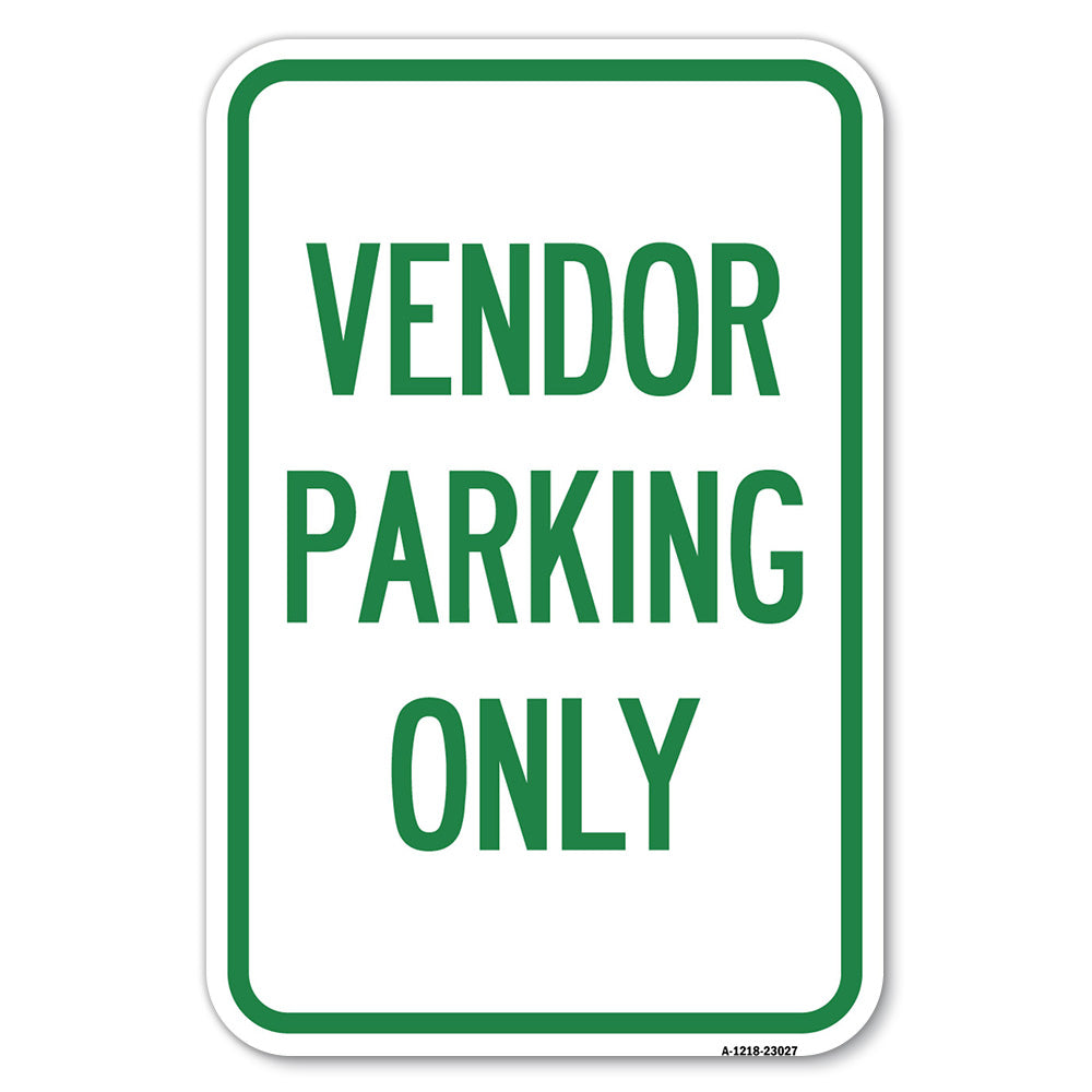SignMission A-1824-23027 18 x 24 in. Aluminum Sign - Reserved Parking ...