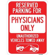 SignMission 12 x 18 in. Aluminum Sign - Reserved Do Not Think About ...