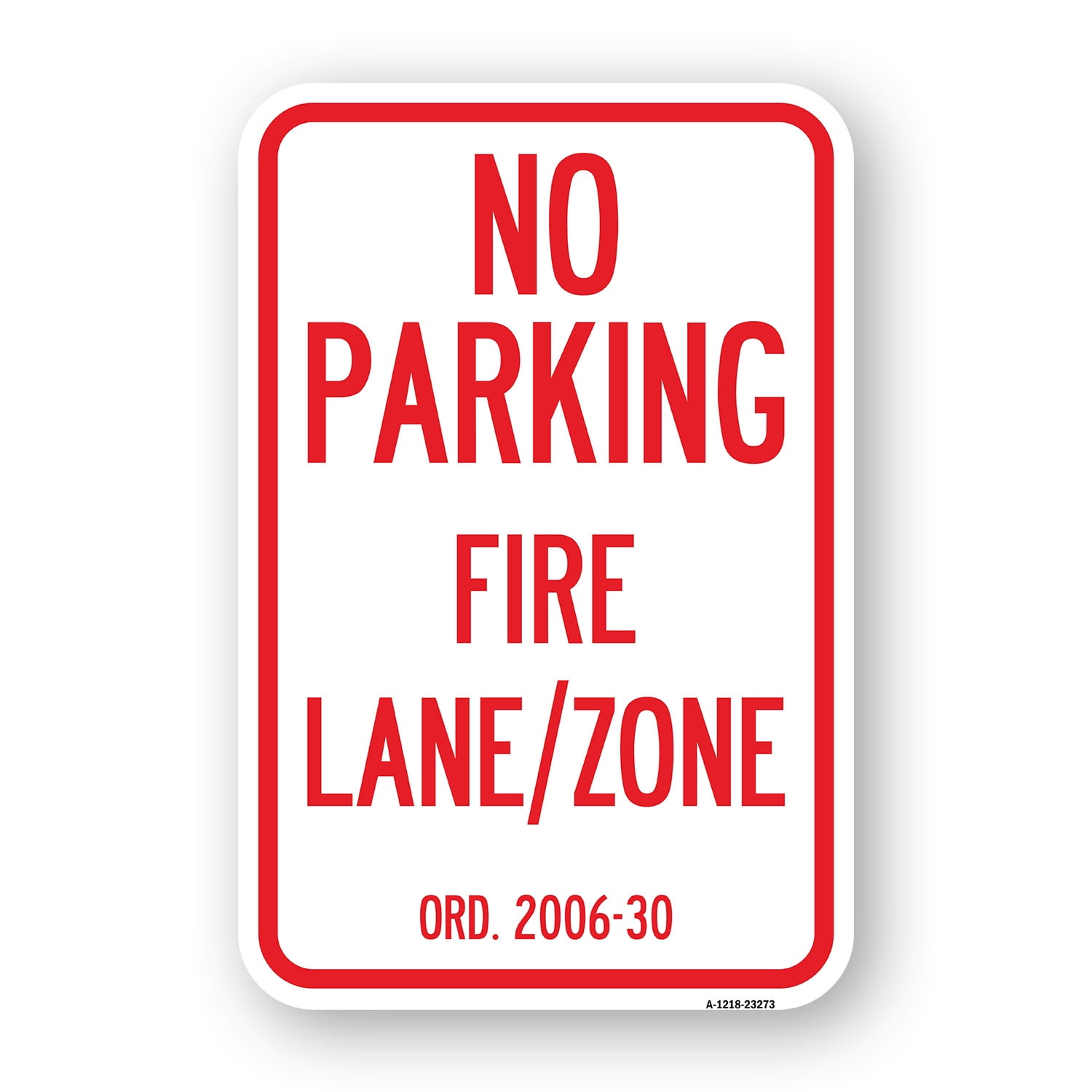 SignMission A-1824-23273 18 x 24 in. Aluminum Sign - Princeton New ...