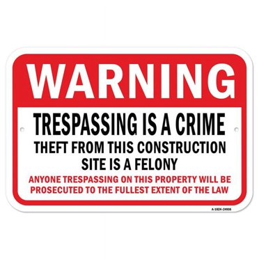 SignMission A-1218-25111 12 x 18 in. Aluminum Sign - Neighborhood Crime ...
