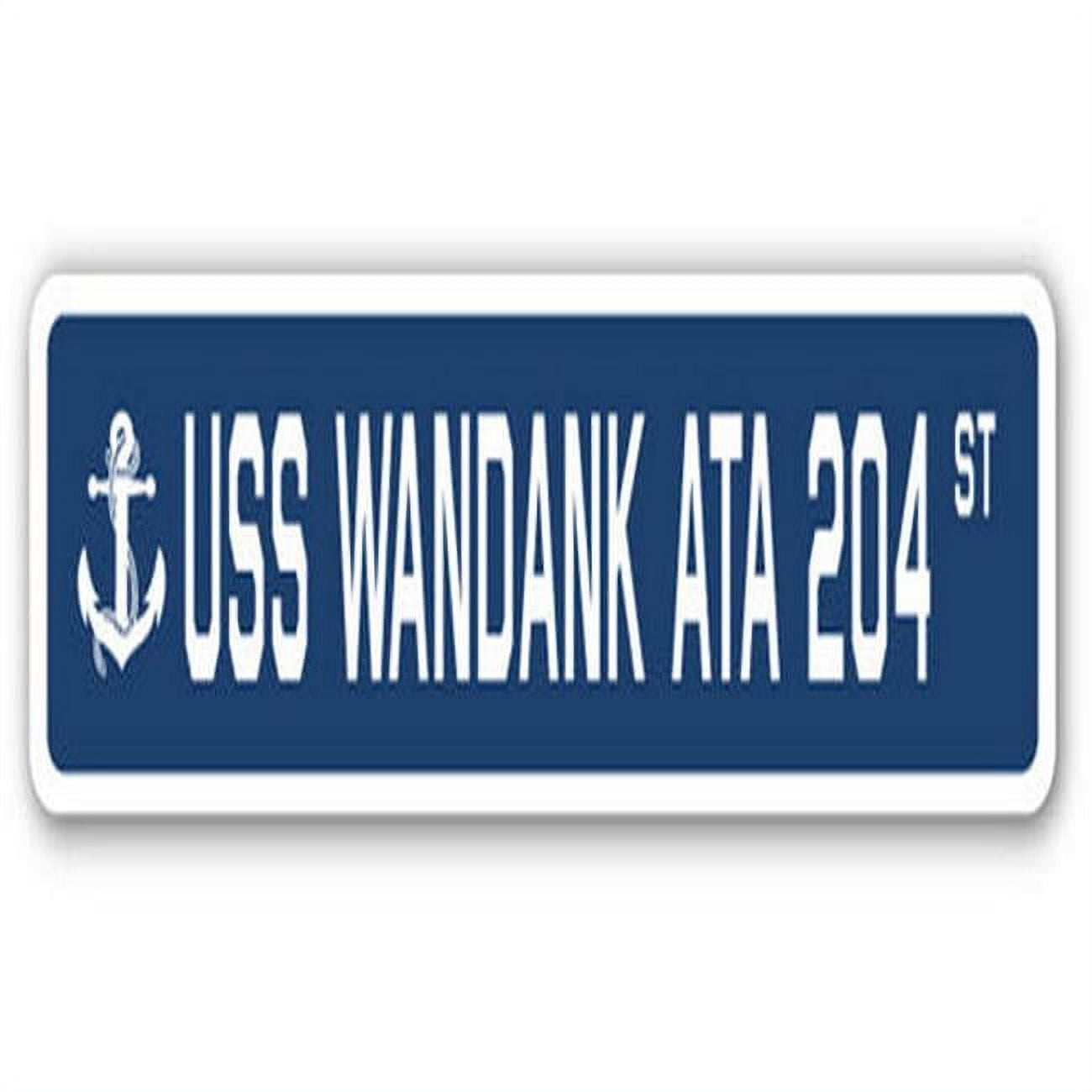 SignMission A-36-SSN-Wandank Ata 204 USS Wandank Ata 204 Aluminum ...