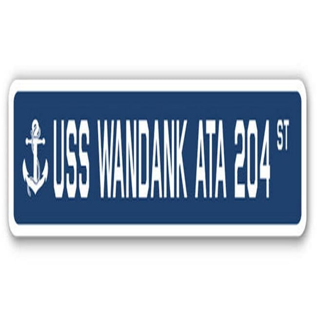 SignMission A-36-SSN-Wandank Ata 204 USS Wandank Ata 204 Aluminum ...