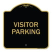 SignMission Designer Series Sign - Parking Area Sign Visitors Parking ...