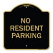 SignMission Designer Series Sign - Parking Area Sign Visitors Parking ...