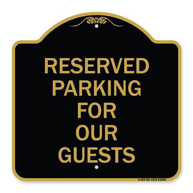 SignMission A-DES-BG-1818-23099 18 x 18 in. Designer Series Sign ...
