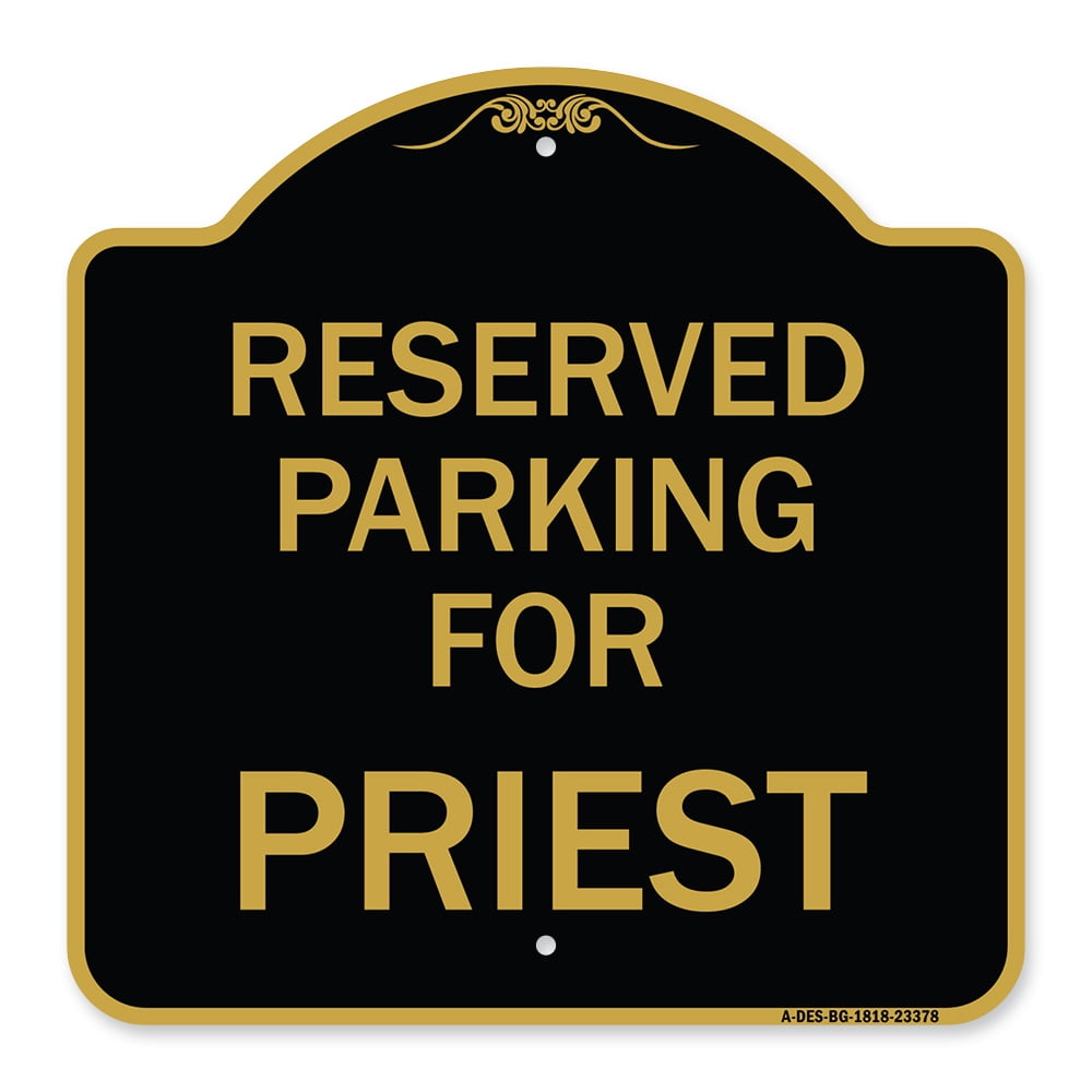 SignMission A-DES-BG-1818-23378 18 x 18 in. Designer Series Sign ...