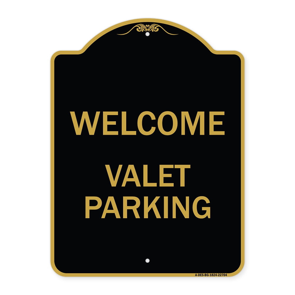 SignMission A-DES-BG-1824-22704 18 x 24 in. Designer Series Sign ...