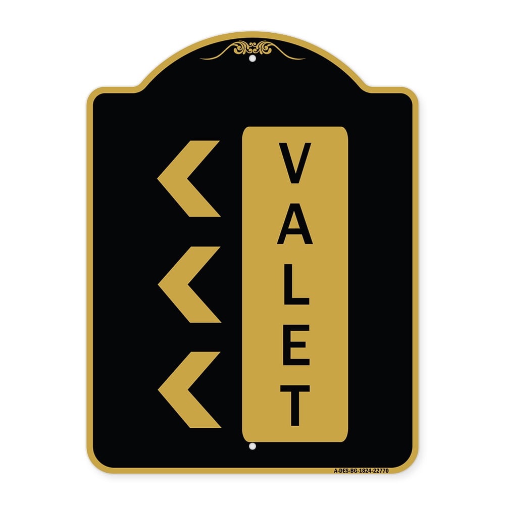 SignMission A-DES-BG-1824-22770 18 x 24 in. Designer Series Sign ...